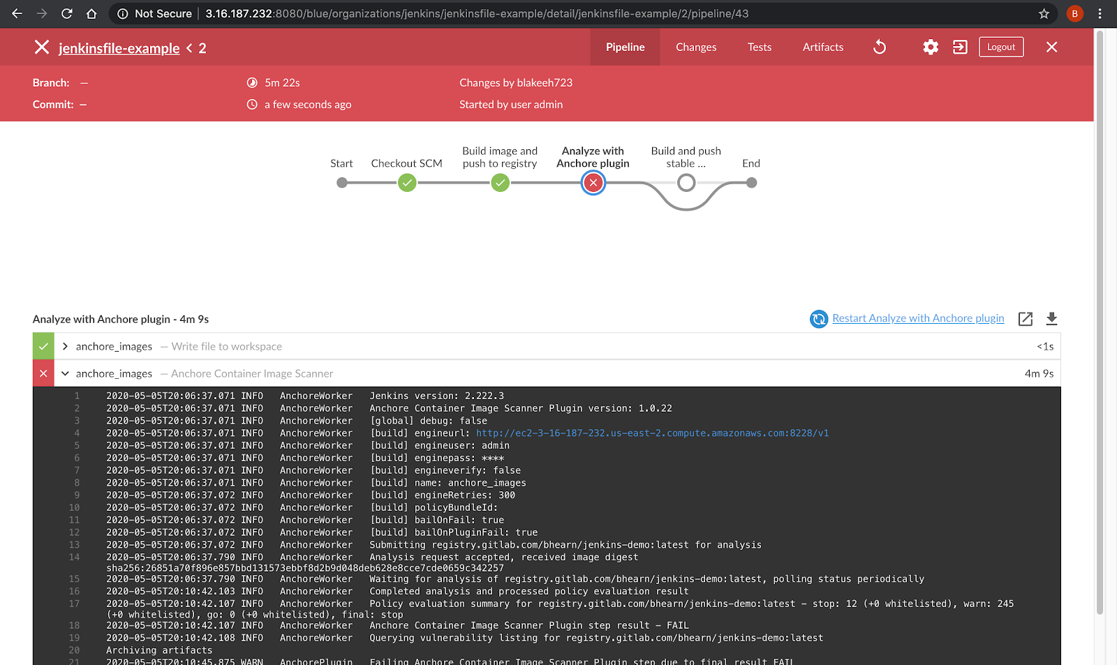 Anchore and Jenkins Pipeline Configuration • Anchore