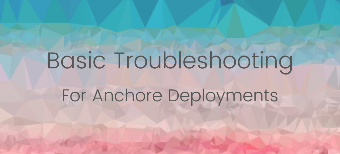 Troubleshooting Basic Issues with Anchore • Anchore